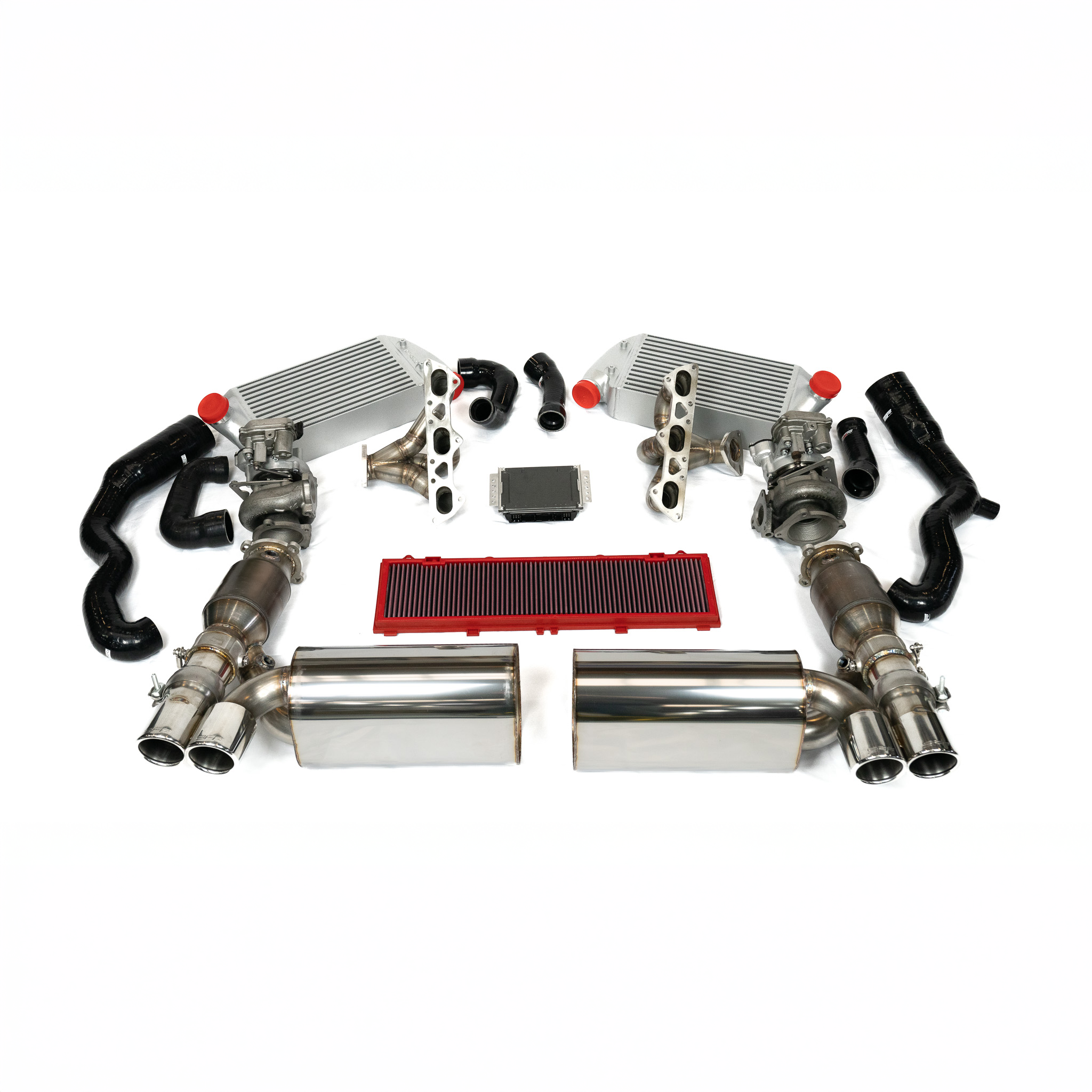 9FF Performance Upgrade Stage 4 670 HP suitable for Porsche 997.1 Turb ...