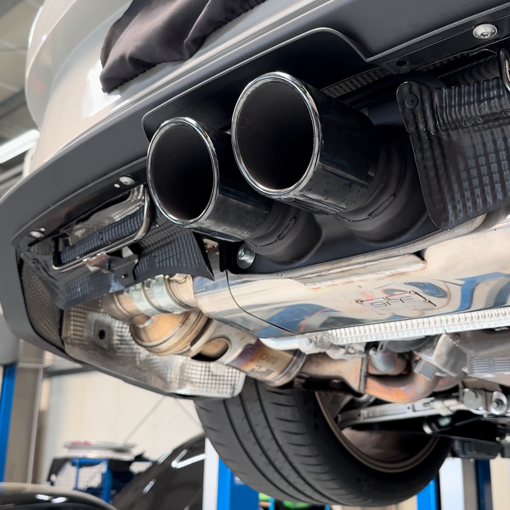 9FF Flap Exhaust System Suitable For Porsche 992 Turbo S 9FF Online Shop 9FF Flap Exhaust System Suitable For Porsche 992 Turbo S 9FF Online Shop