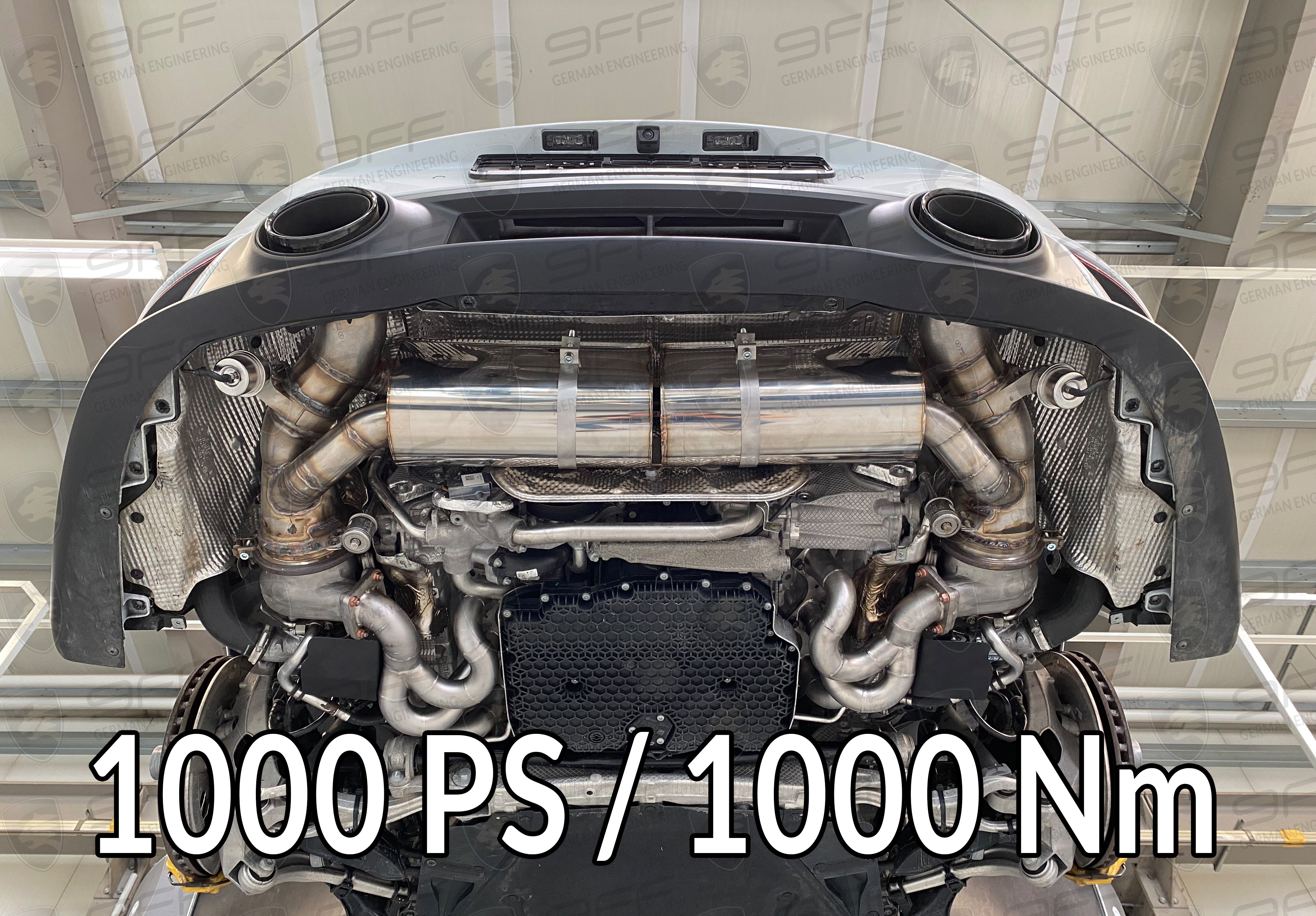 9FF Performance Upgrade Stage 5 1000 HP suitable for Porsche 992 Turbo ...