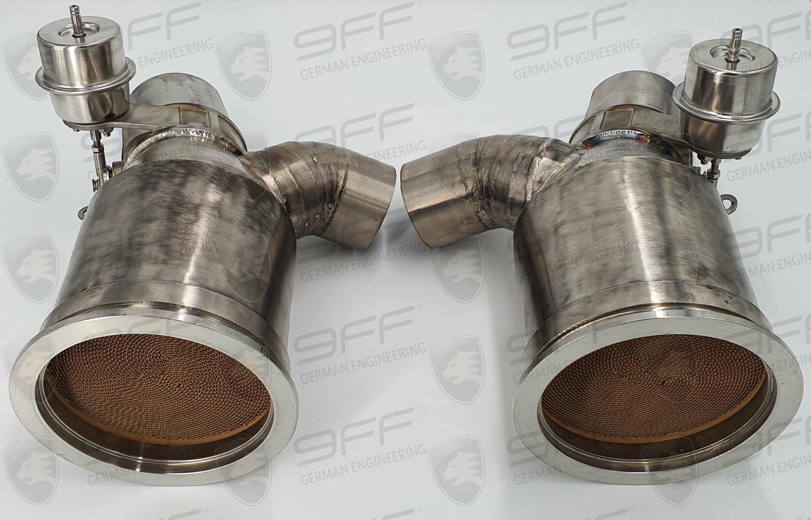 9FF sports catalyst suitable for Porsche 991 Turbo/S – 9FF Online Shop