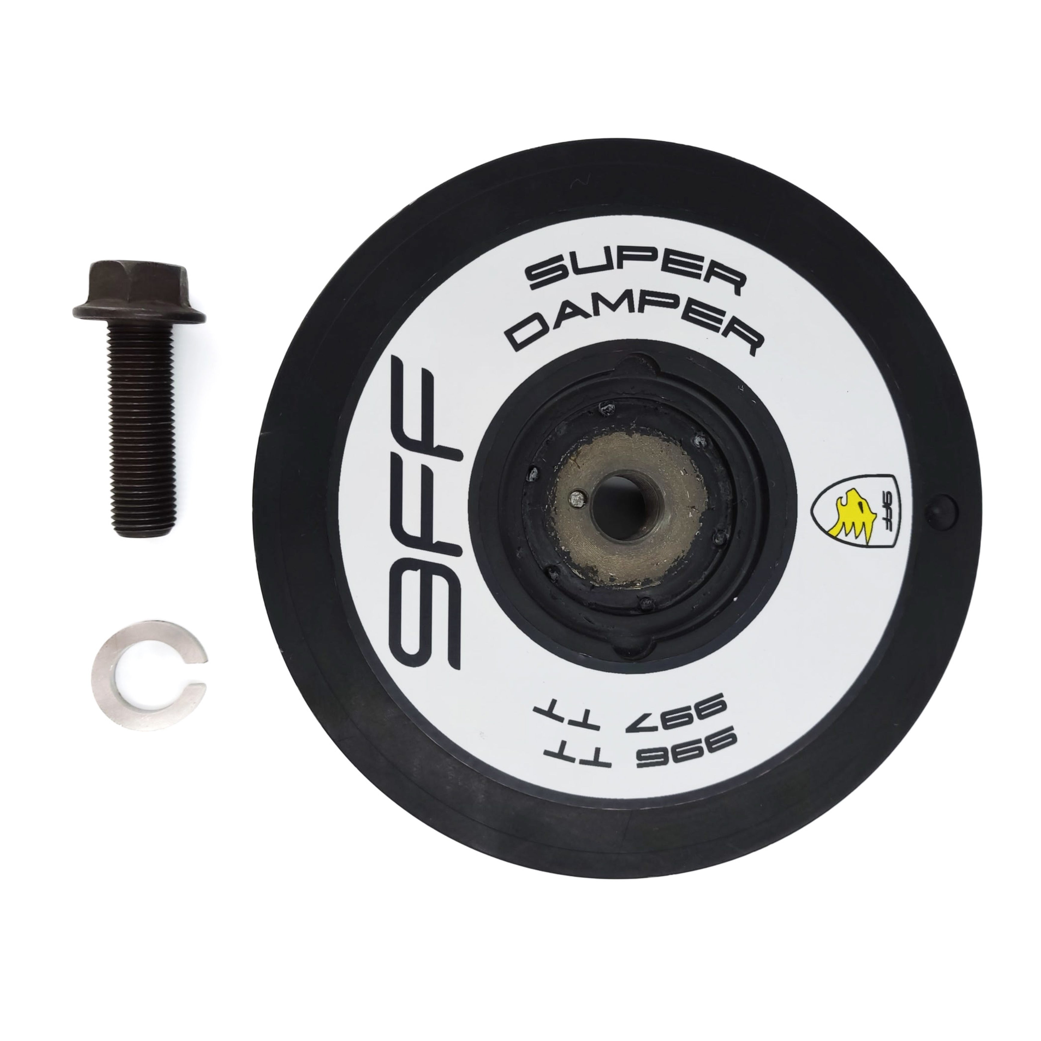 9FF vibration damper "SUPER-DAMPER" suitable for Porsche 997 Turbo ...